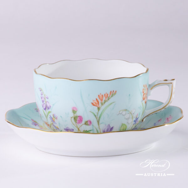 Nyon - Tea Cup and Saucer - Herend Austria