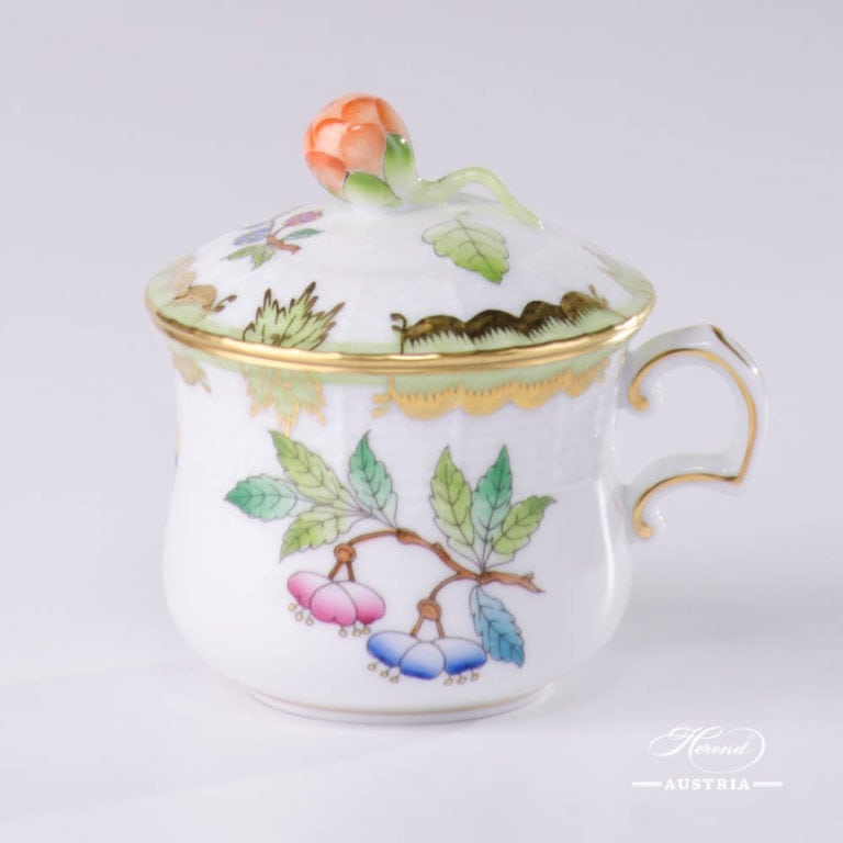 Victoria-A Tea Cup and Saucer - Herend Porcelain - Herend Austria