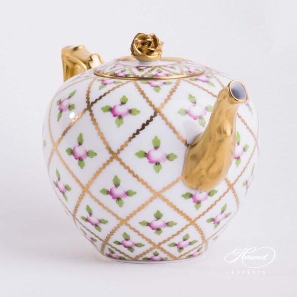 Tea Pot - Sevres Roses - Herend Austria